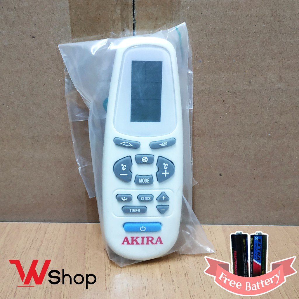 Jual Remot/Remote AC Akira - Ori/ORIGINAL - Air Conditioner Remote ...