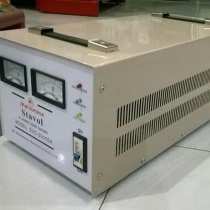Jual Stavolt Stavol Stabilizer 5000W (5KVA) MATSUNAGA | Shopee Indonesia