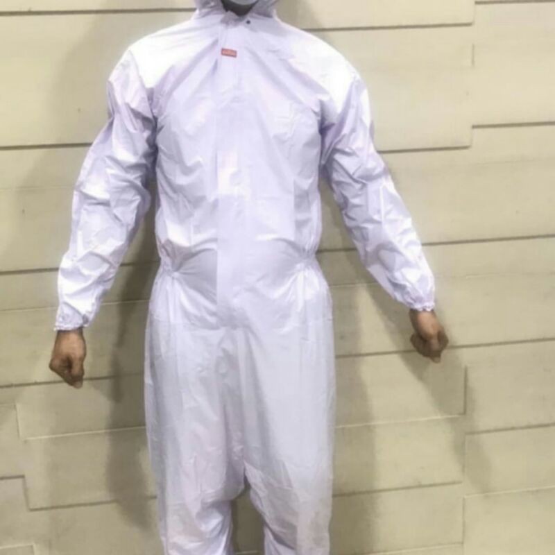Jual Baju APD /Washable Reuse/Baju Hazmat/Bisa dicuci/pvc/TAMPA JAHITAN ...