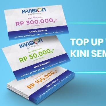 Jual Voucher K-Vision GOL Murah [HARGA RESELLER] | Shopee Indonesia