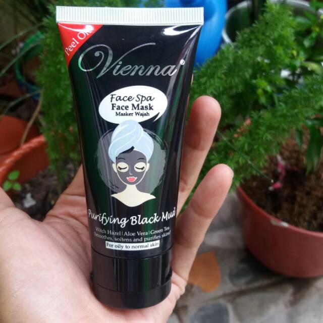 Jual VIENNA BLACK MASK | Shopee Indonesia
