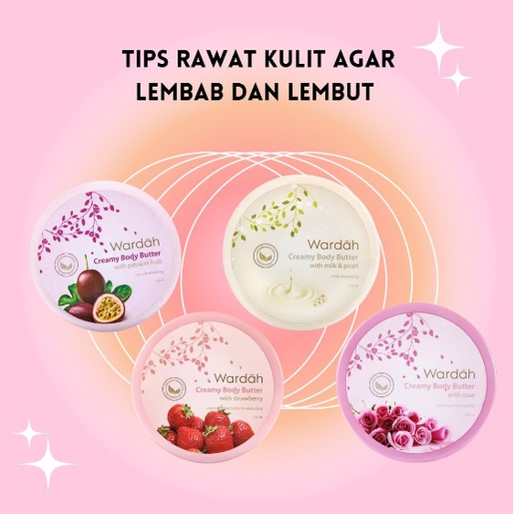 Jual Wardah Creamy Body Butter 50 ml | Shopee Indonesia