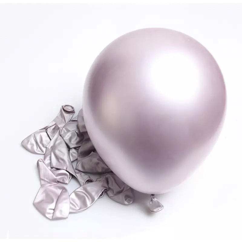 Jual Balon Latex Metalik Chrome / Metalic Balloon Chrome 12inch Ecer ...