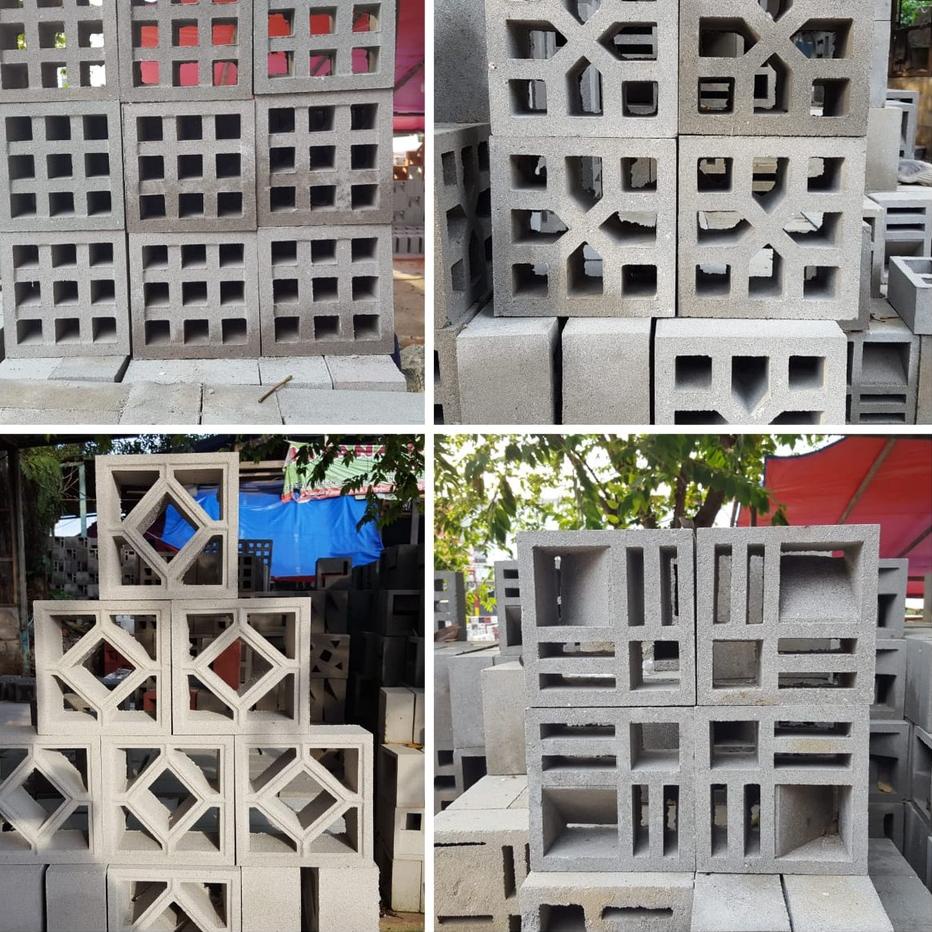 Jual Promo Loster Beton Model Minimalis Lubang Angin Roster Dinding ...