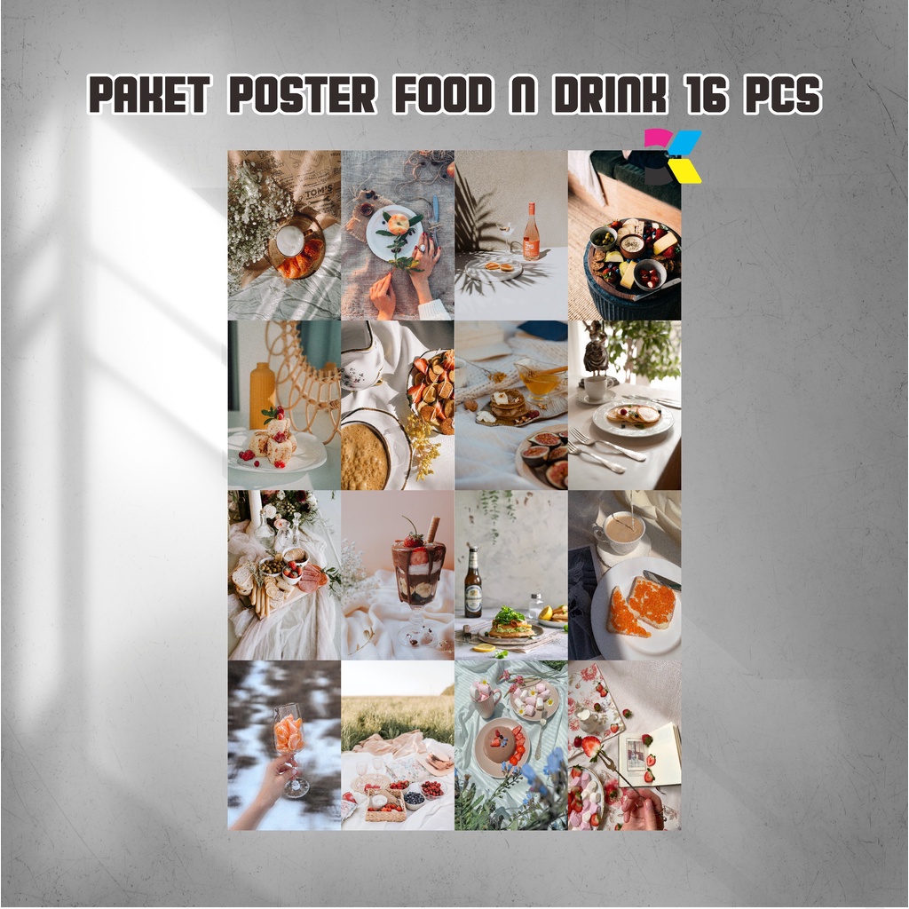 Jual Cetak Poster Dinding Nature Print Poster Alam Hiasan Dinding 16 ...