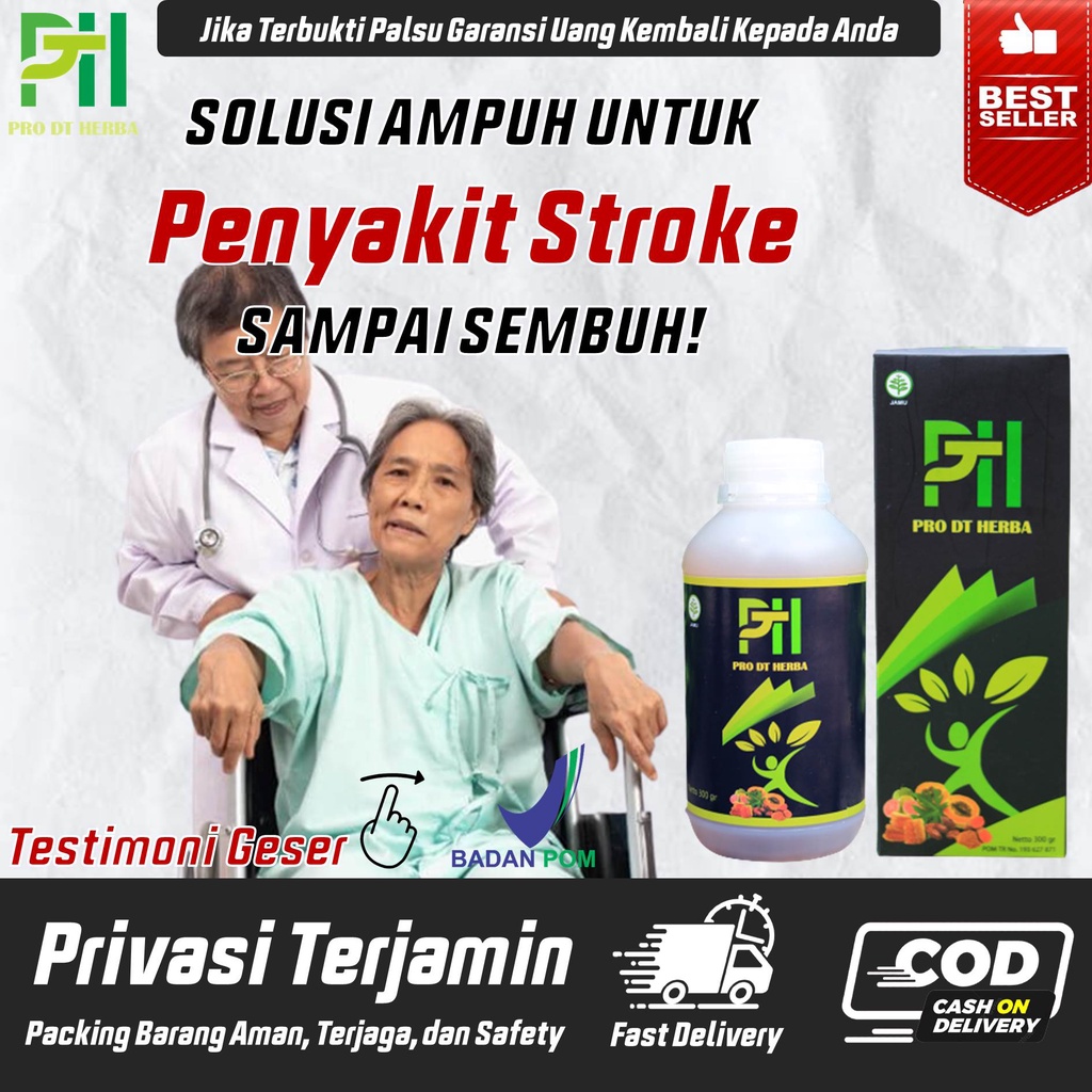 Jual Obat Stroke Berat dan Ringan Herbal Ampuh, Stroke Iskemik dan ...
