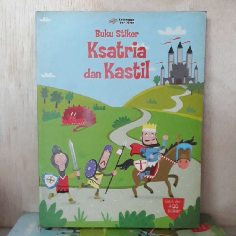 Jual Buku Keterampilan Anak - Buku Stiker Ksatria dan Kastil (Lebih dari 400 Stiker) | Shopee ...