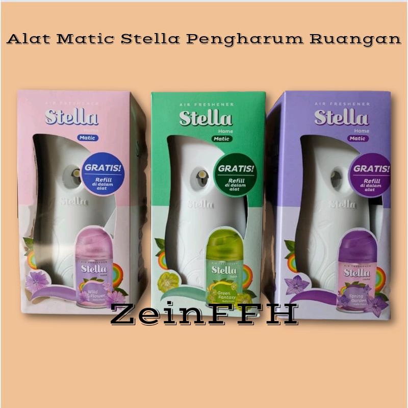 Jual Stella Box Set Alat Pengharum Ruangan Otomatis sudah Termasuk ...