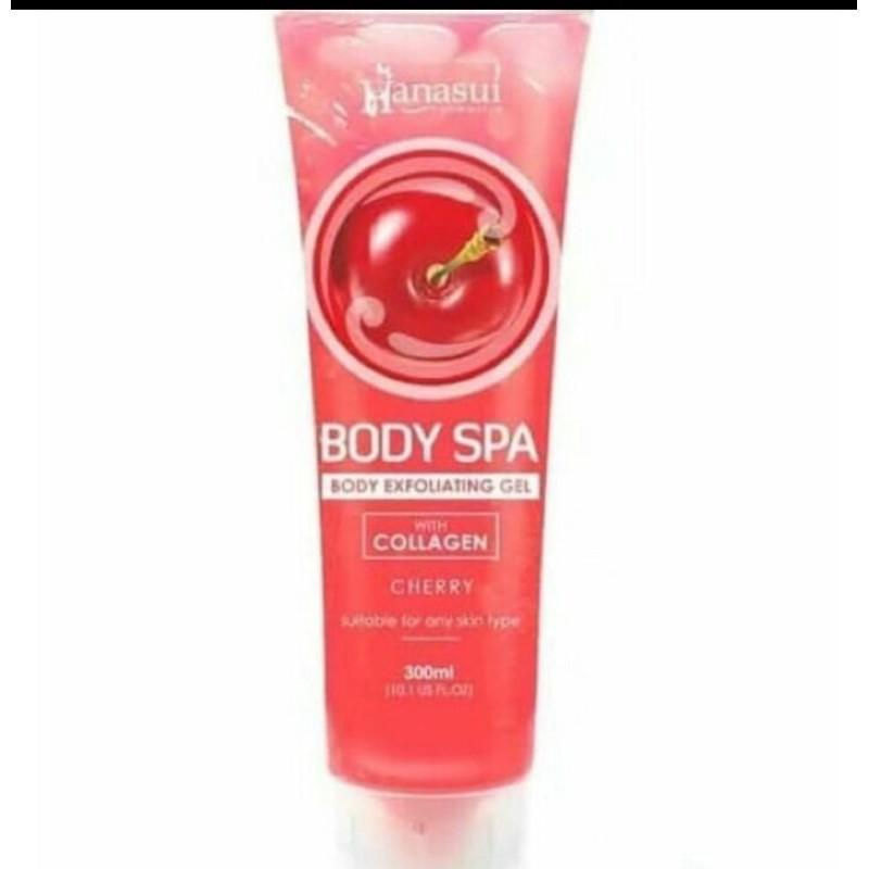 Jual Hanasui Body SPA with Collagen - Cherry (BPOM) | Shopee Indonesia