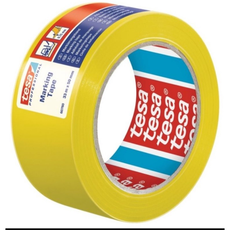 Jual Tesa Vinyl Tape / Marking Tape Tesa / Lakban Buat Garis Lantai ...