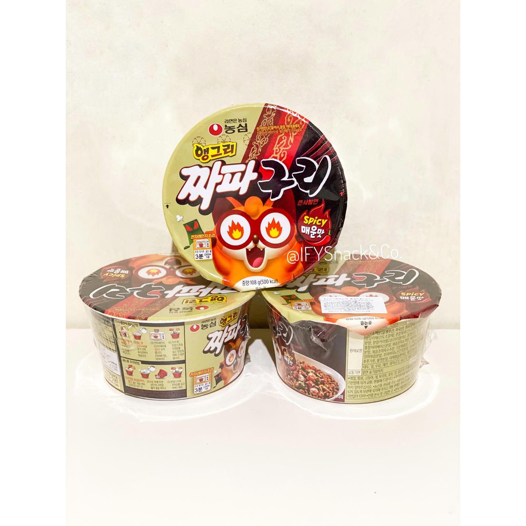 Jual Angry Jjapaguri / Chapaguri Cup Noodles | Shopee Indonesia