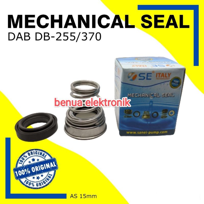 Jual Promo Seal Jetpump DAB 255 370 KEONG KRUCUT Mechanical seal Sil Mekanik JETPUMP Seal Mesin ...