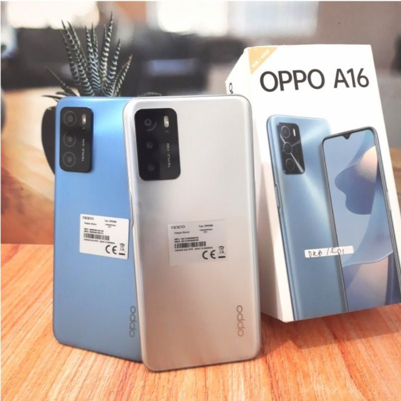 Jual OPPO A16 3/32 4/64 SECOND FULLSET | Shopee Indonesia