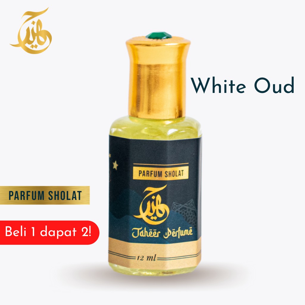 Jual [ Beli 1 Dapat 2 ] Parfum Sholat White Oud 12ml | Gaharu Putih ...