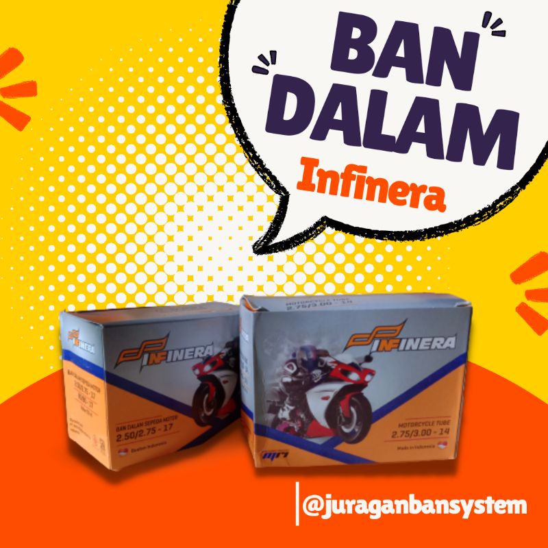Jual Ban dalam sepeda motor ukuran ring 17 dan ring 14 infinera | Shopee Indonesia