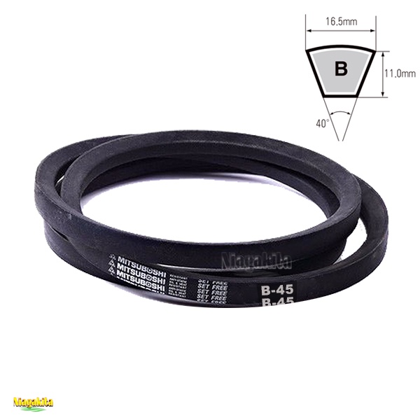 Jual V Belt Fanbelt Mitsuboshi B45 | Shopee Indonesia