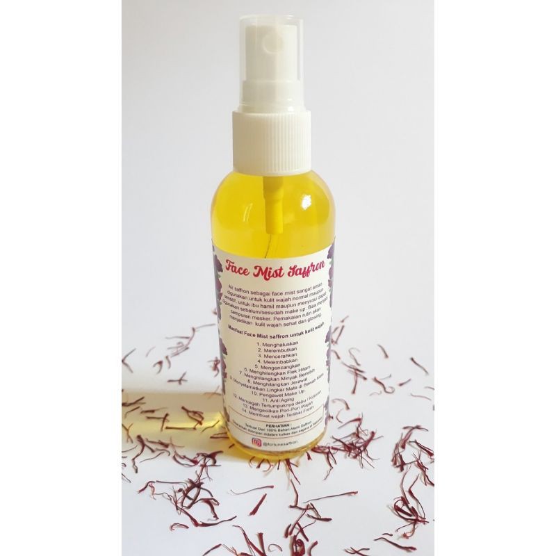 Jual SAFFRON SPRAY WITH ROSE WATER & SAFRON SPRAY PURE SAFFRON | Shopee ...