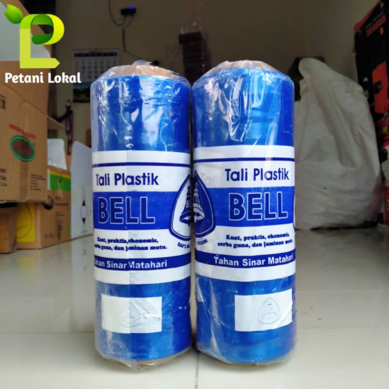Jual Tali Plastik Bell 1 roll berat 6 ons | Shopee Indonesia