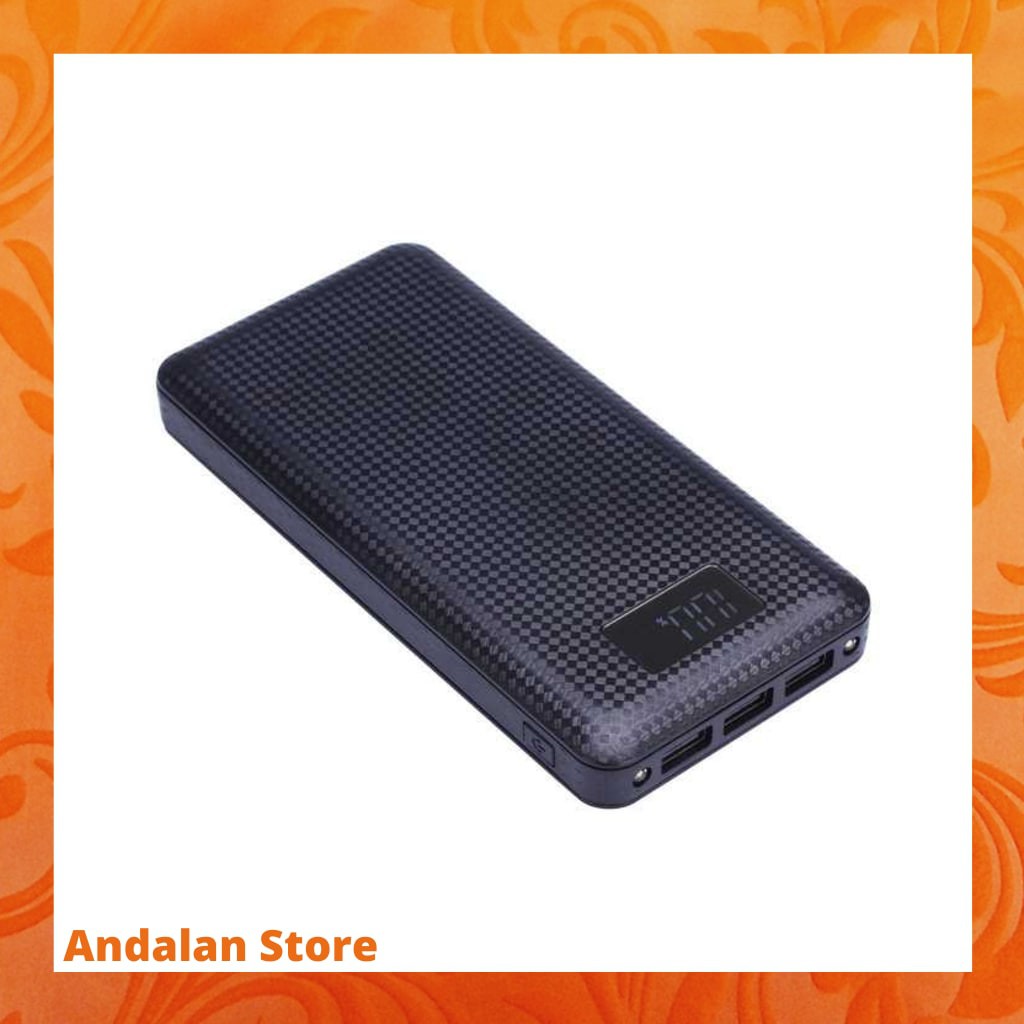 Jual DIY Power Bank Case 7x18650 3 Port LCD Display with Flashlight ...