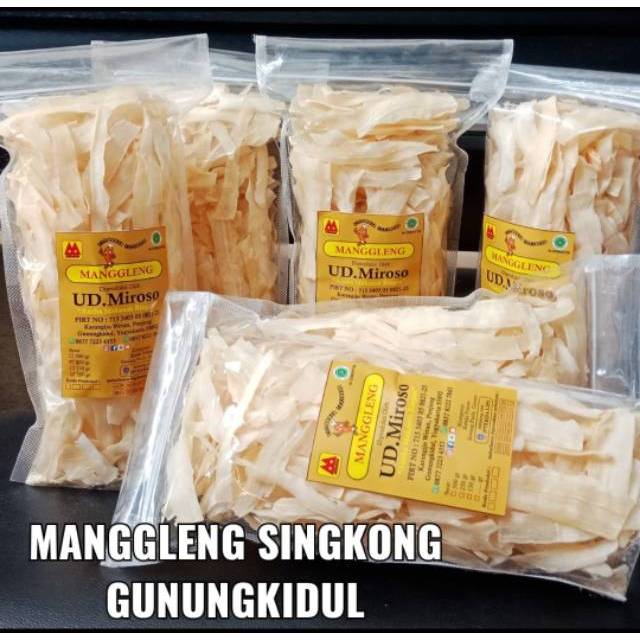 Jual manggleng singkong mentah rasa asin bawang UD Miroso GK | Shopee ...