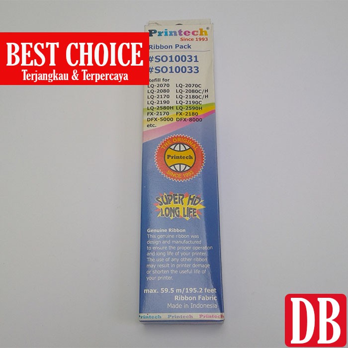 Jual Refill pita printer Epson LQ series (merek Printech) | Shopee Indonesia