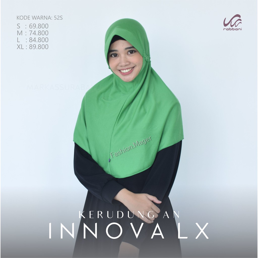 Jual RABBANI JILBAB INNOVA LX WARNA (PART 3) | Shopee Indonesia