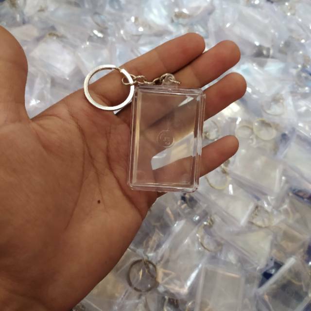 Jual Bahan Gantungan Kunci Akrilik (insert paper) 50pcs | Shopee Indonesia