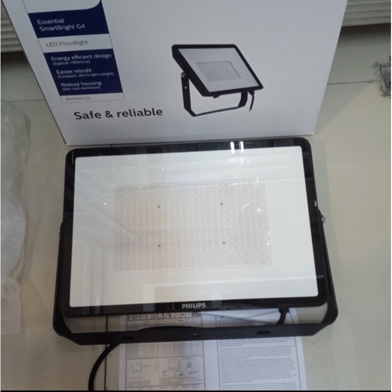 Jual PHILIPS LED Flood Light BVP150 LED180 PSU 200W SWB G2 GM 220-240V Lampu Sorot LED Outdoor ...