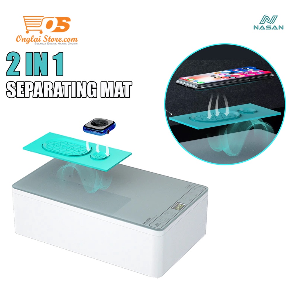 Jual Mesin Pemisah NASAN NA-SPA INCLUDE NA-PAD8 For Mobile Phone And Iwatch Original | Shopee ...