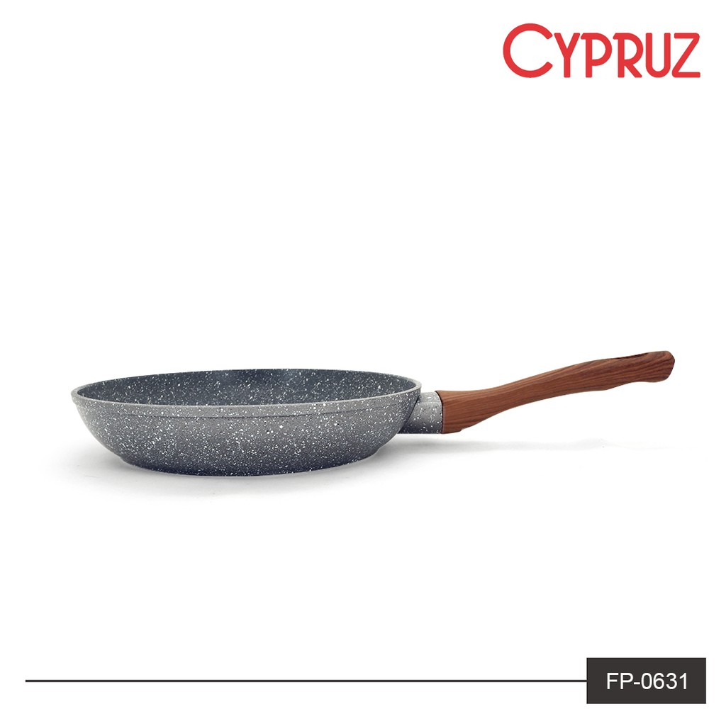 Jual Fry Pan Grey Marble Cypruz | Shopee Indonesia