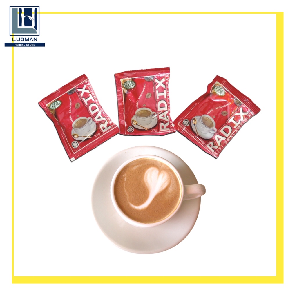 Jual Kopi Radix|RADIX KOPI PRACAMPURAN MAI SECAWAN HARGA PER SASET | Shopee Indonesia