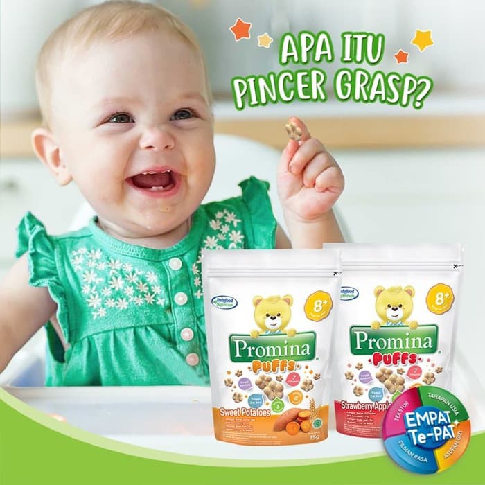 Jual Promina Puff 15 gram / Promina PUFFS Snack Bayi 15 gr | Shopee ...