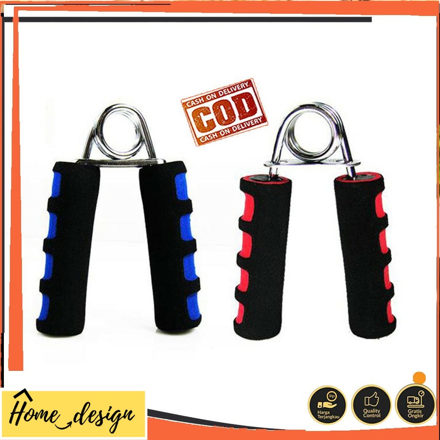 Jual Hand Grip Fitness Handgrip Foam Melatih Kekuatan Otot Jari Tangan ...