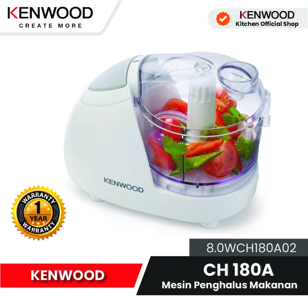 Jual KENWOOD MESIN PENGHALUS MAKANAN - CH 180A - GARANSI 1 TAHUN ...