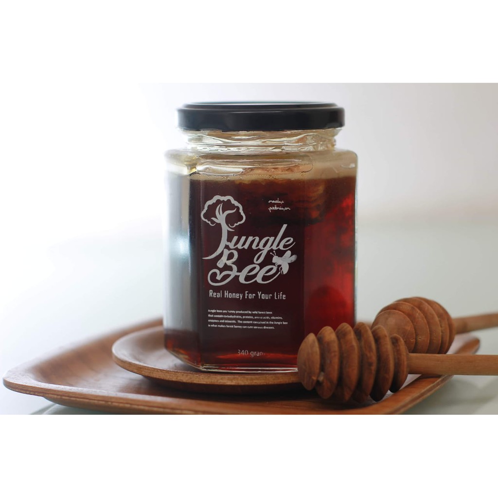Jual Madu Hutan Asli Jungle Bee Premium Honey Madu Herbal Alami Madu ...