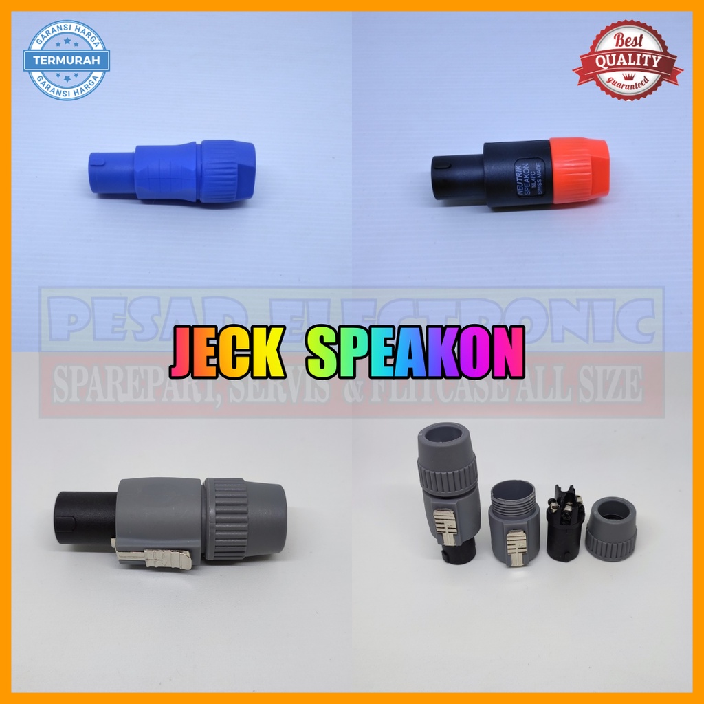 Jual Jack Spikon jack spikon jek speakon jack jek spicon Jack jek ...