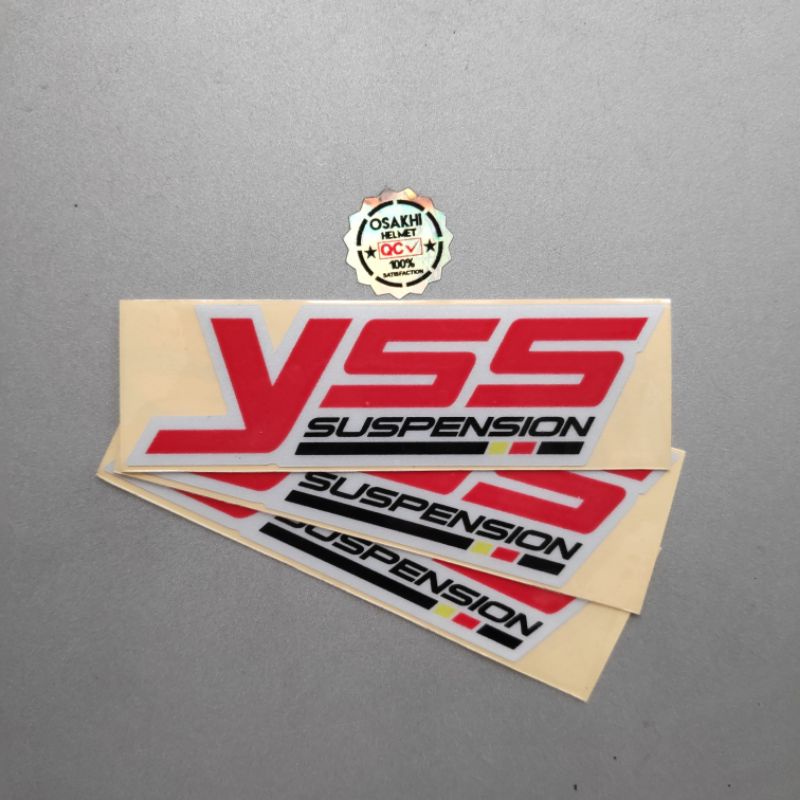 Jual YSS Suspension Stiker Mantap Bukan Bahan Vinyl, shockbreker sekok ...