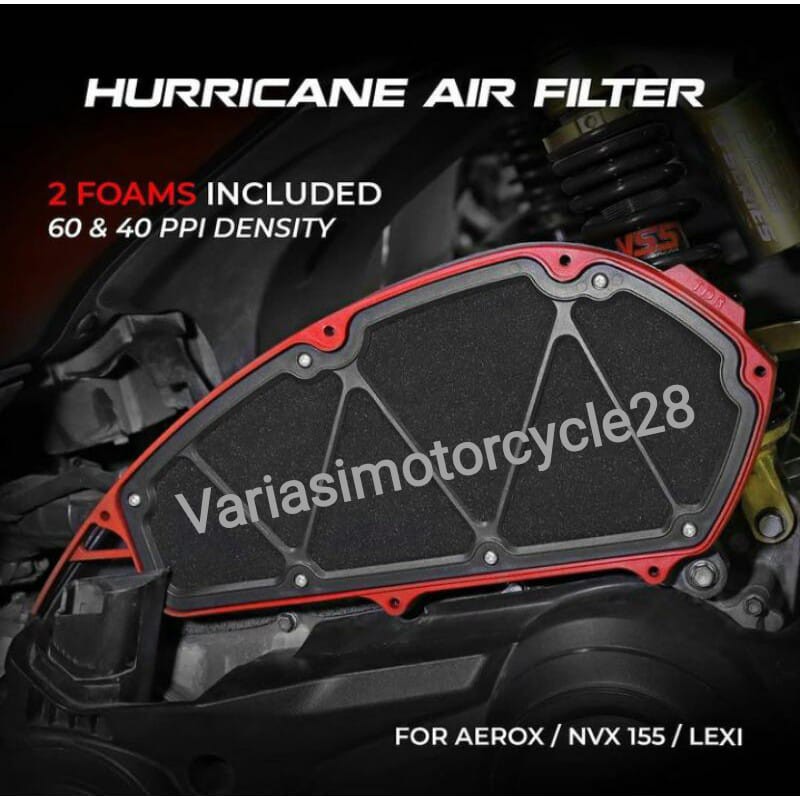 Jual SARINGAN FILTER UDARA TDR AEROX/NVX155/LEXI ORIGINAL / HURRICANE ...