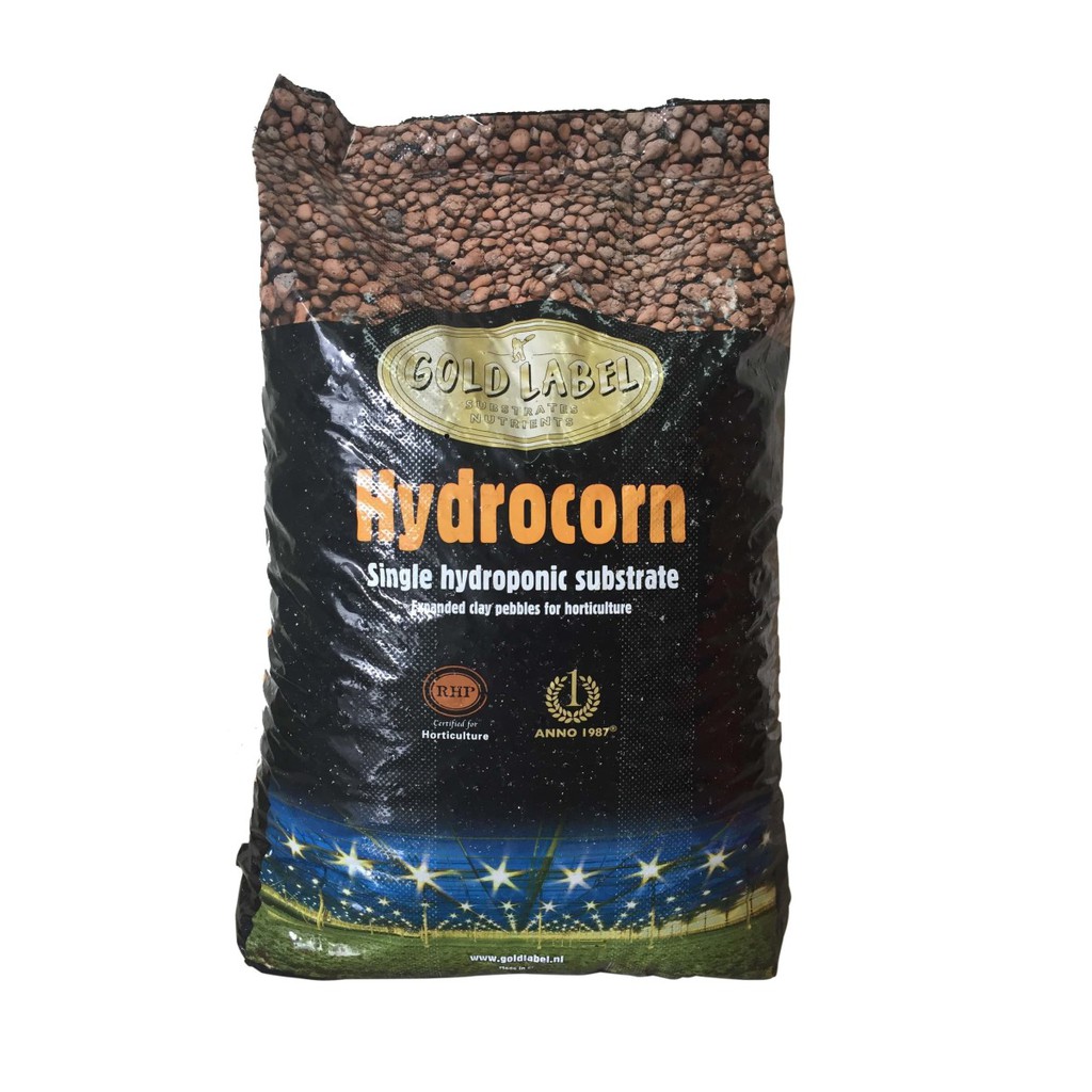 Jual Media Tanam Hidroponik Merk GOLD LABEL Hydrocorn Kemasan FULL 36 L ...