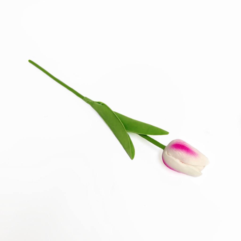 Jual Setangkai Tulip Garden Latex Bunga Artificial Hiasan Rumah Shabby ...