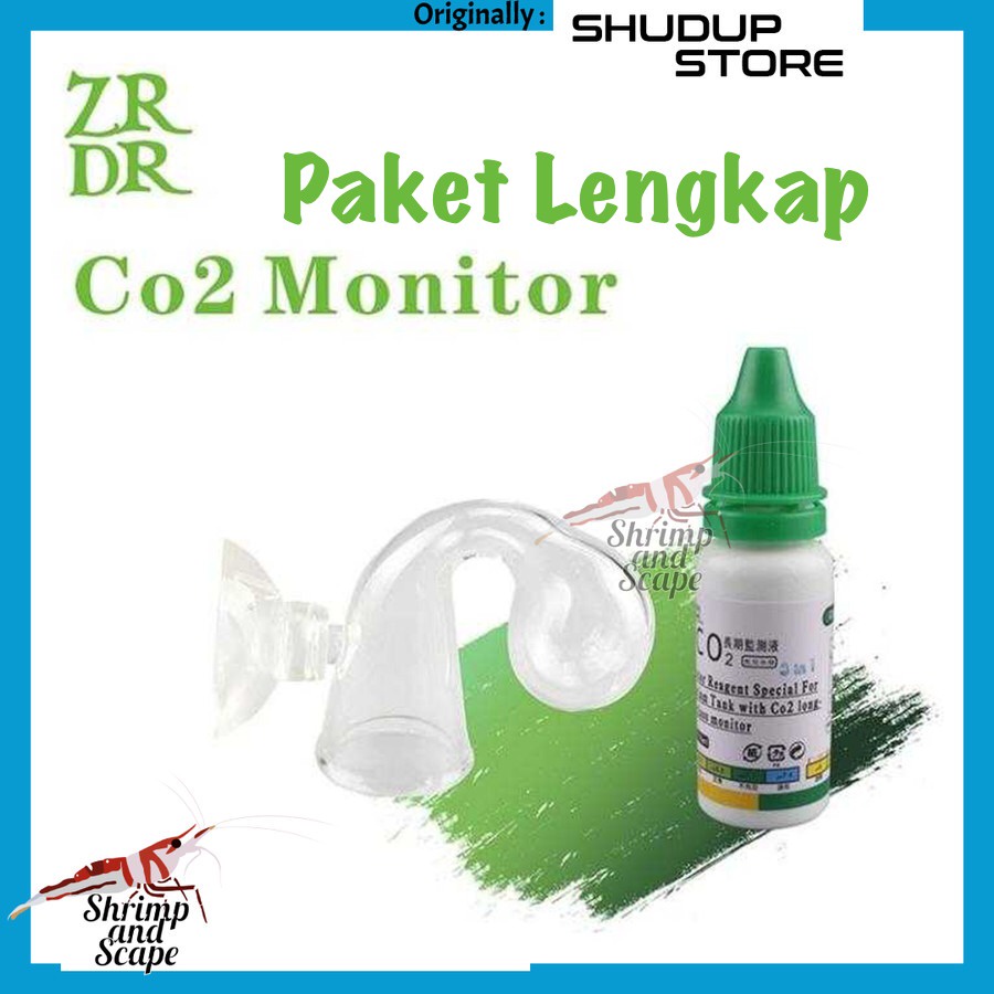 Jual Set Co2 Indikator Drop Checker + Cairan / Solution Indicator Paket ...