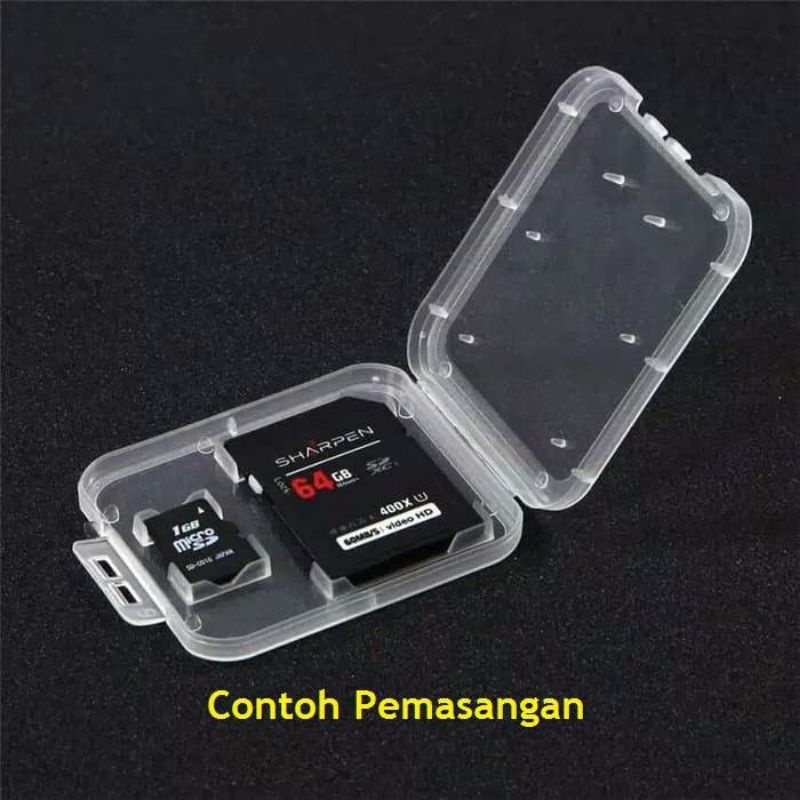 Jual Kotak Simpan Memory Card SD Card dan Micro SD Laptop HP Storage PC ...