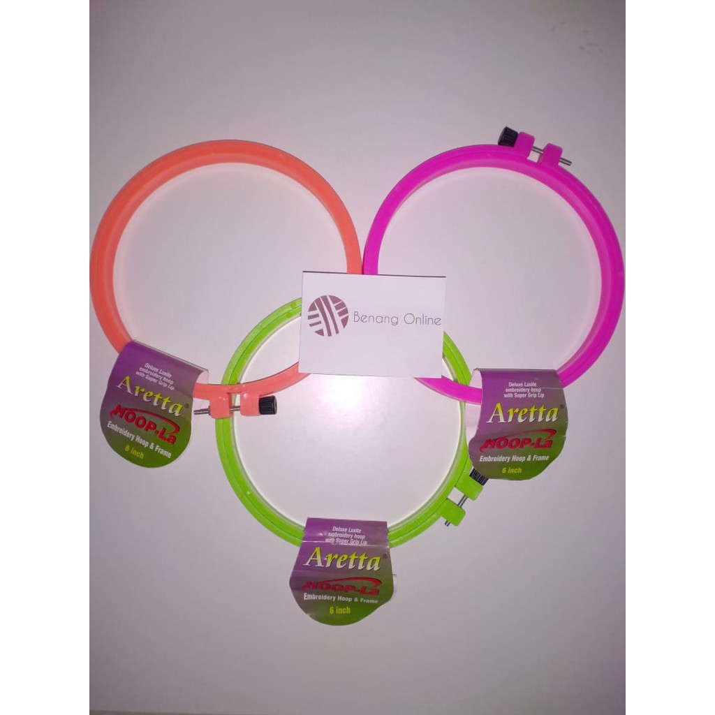 Jual Pembidangan kayu/Embroidery Hoop/midangan/pemidangan/ring sulam ...