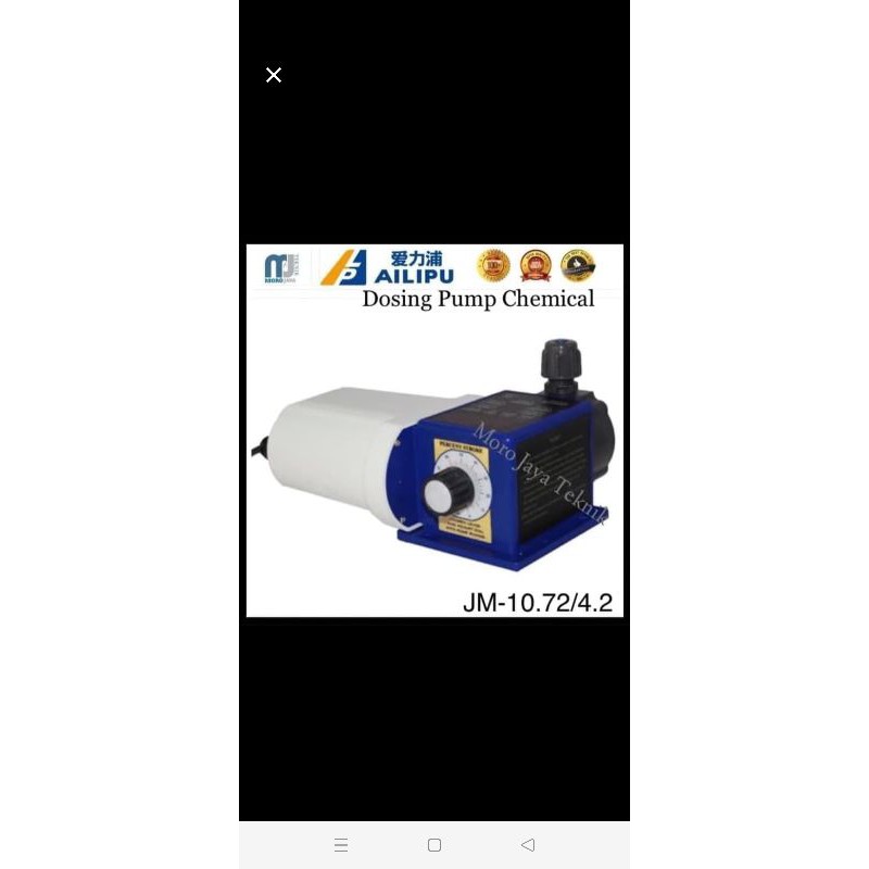 Jual Pompa dosing pump ailipu 10.7 lph dossing pompa kimia pompa ...
