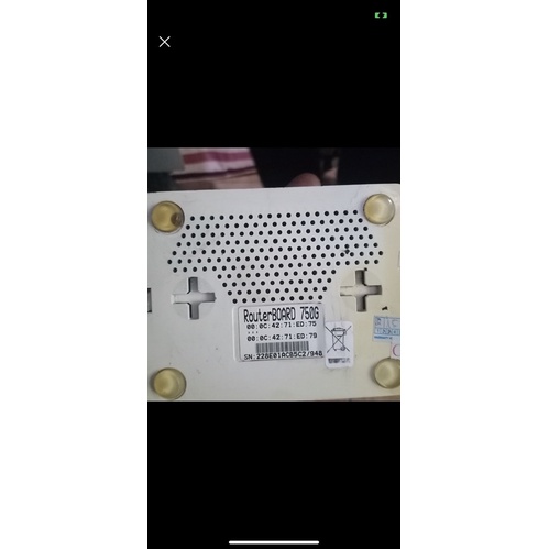 Jual Mikrotik RB750G Second | Shopee Indonesia