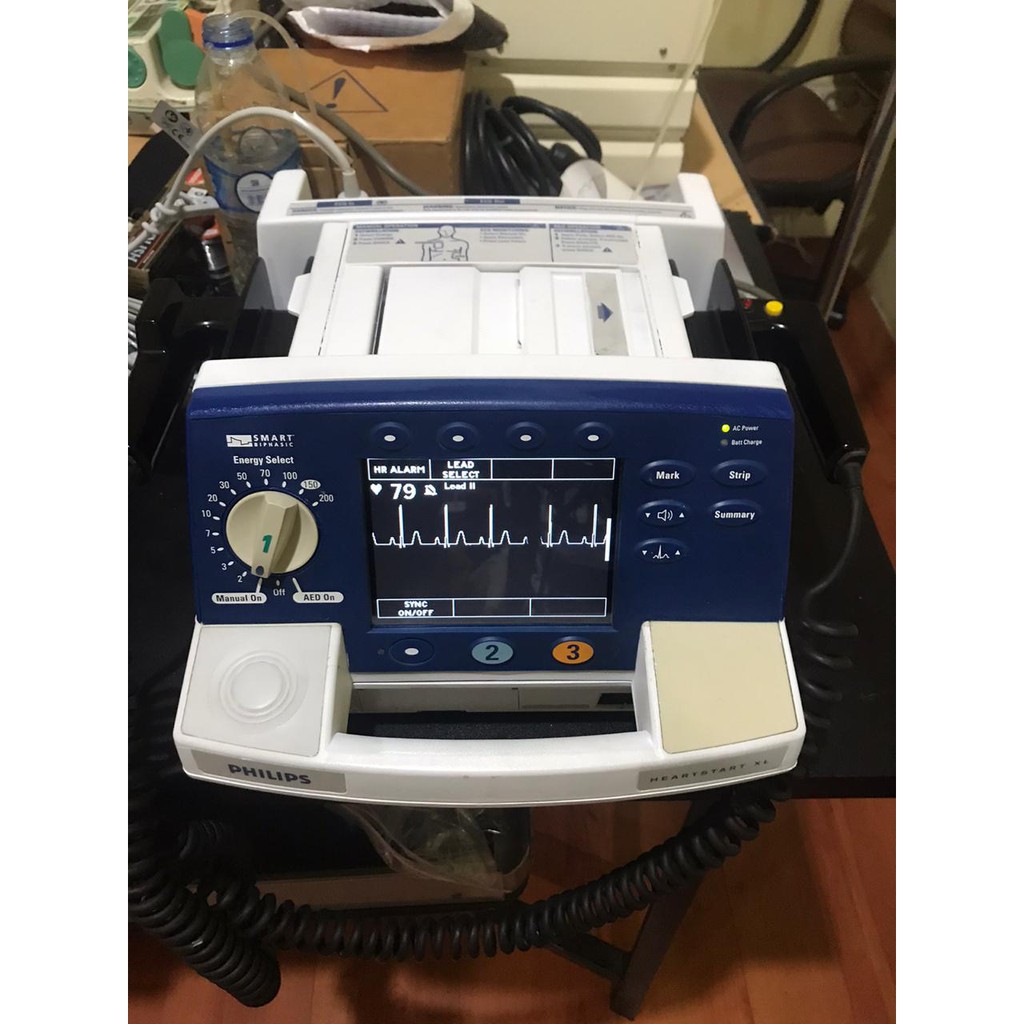 Jual Defibrillator Monitor Philips Heartstarts XL, Heartstarts MrX ...