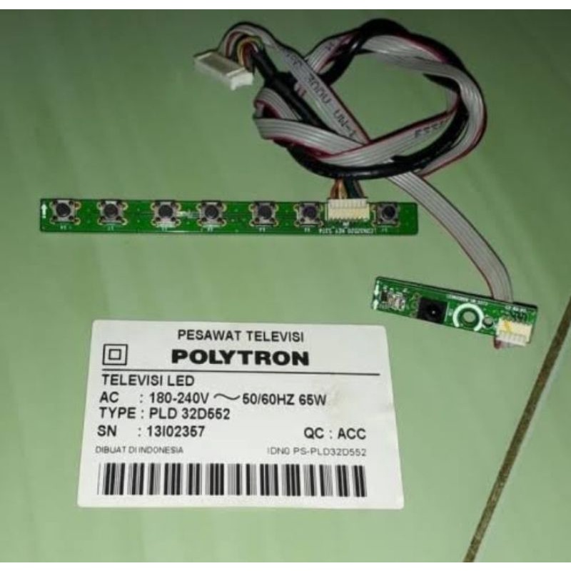 Jual SENSOR IR SENSOR INFRARED TV POLYTRON PLD32D552 PLD 32D552 ...