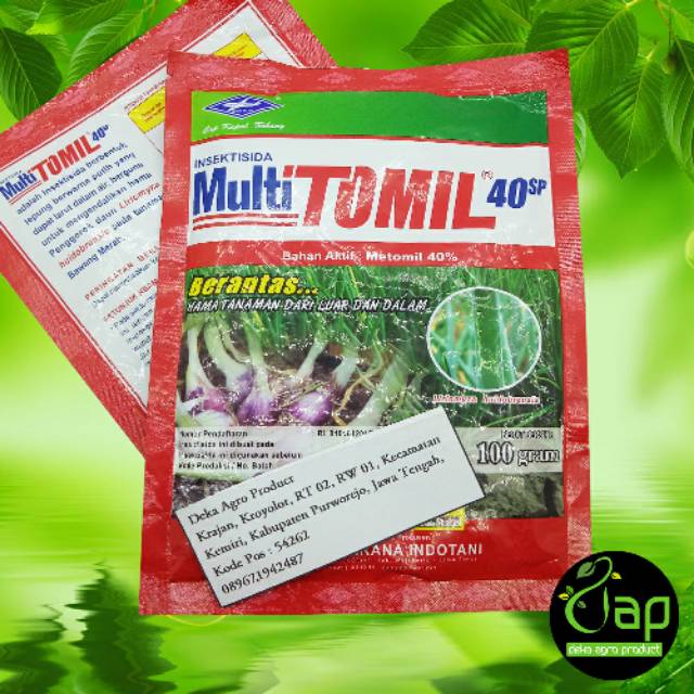 Jual INSEKTISIDA MULTI TOMIL 40SP 100GR | Shopee Indonesia