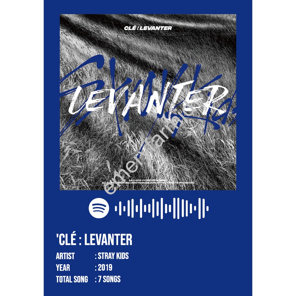 Jual Kpop Spotify Poster A5 - STRAY KIDS SKZ | Shopee Indonesia