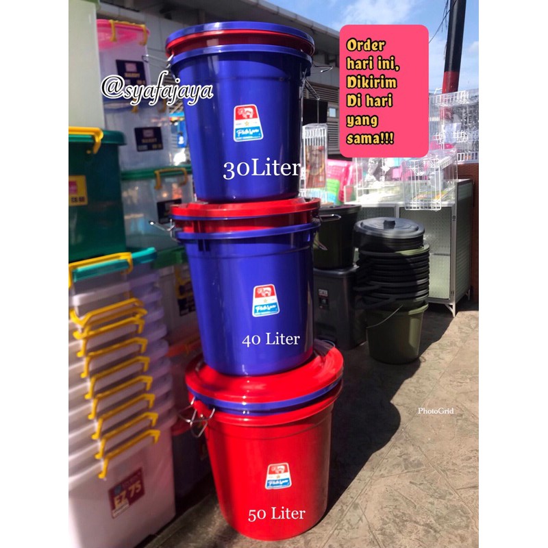 Jual KOMET STAR - Ember Plastik Ukuran 30-40-50-60 LITER | Shopee Indonesia